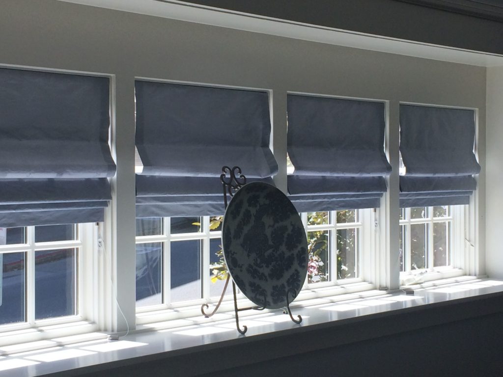 SOFT FABRIC ROMAN SHADES - Shades Bay Area